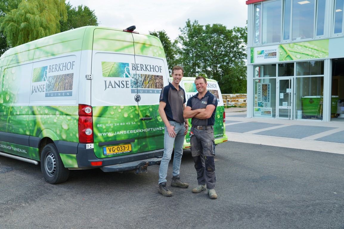 Janse & Berkhof Tuinen: 'Meer groen rond bedrijven' | Business in Barneveld